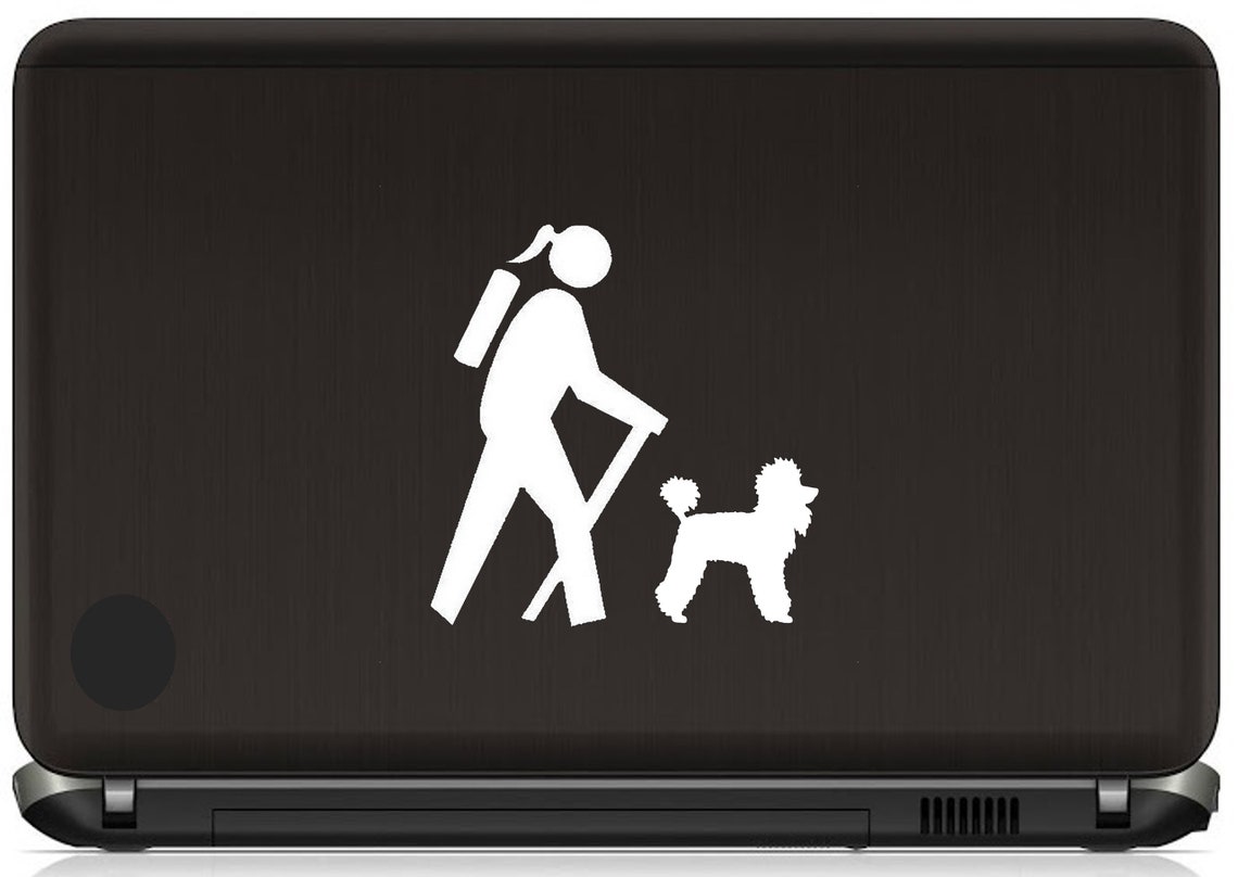 Hiking Hiker With Poodle Dog Decal Sticker for Car Truck SUV - Etsy