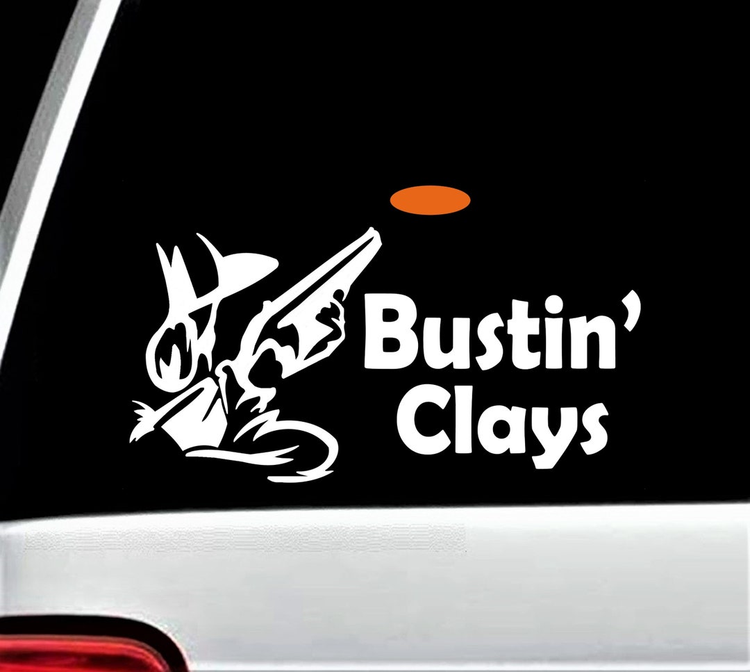 Skeet Sport Trap Shooting Decal Sticker for Car Window BG 857 - Etsy