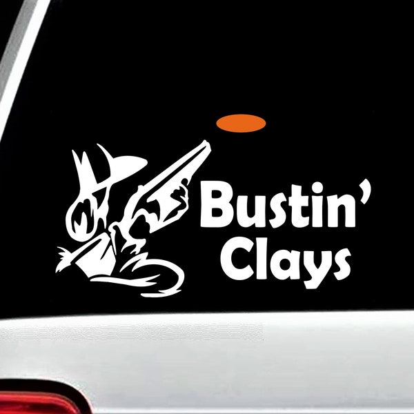 Clay Shooting Decal - Etsy