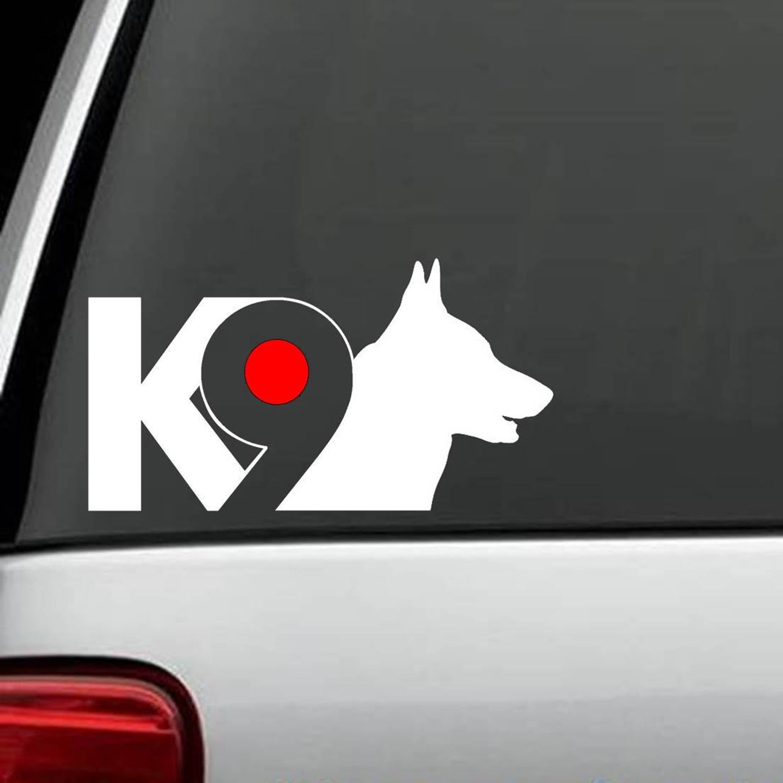K-9 German Shepherd K9 Dog Decal Sticker for Car Window B1103 | Etsy