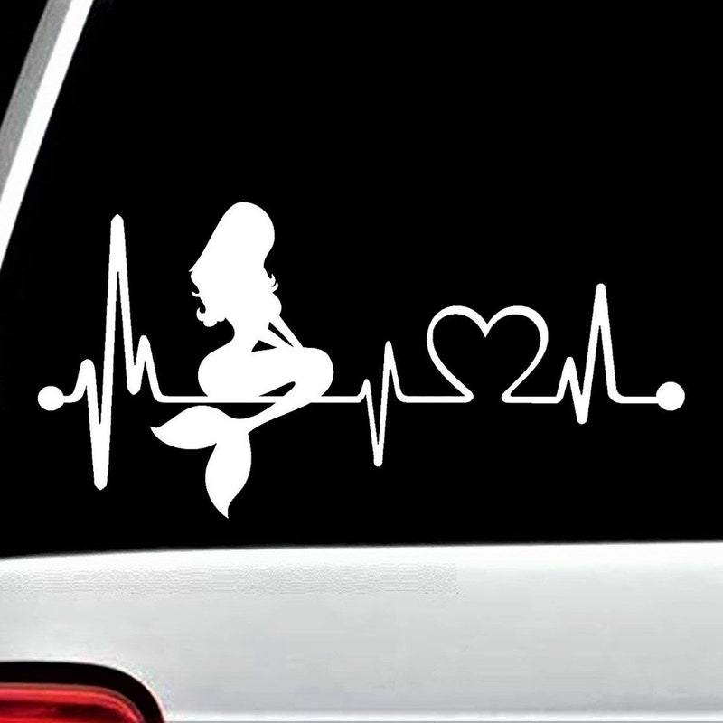 Mermaid Decal - Etsy