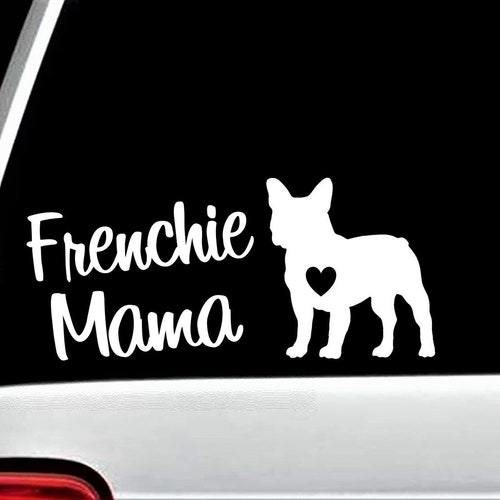 French Bulldog Peeking Car Decal Sticker Frenchie Dog Sticker - Etsy