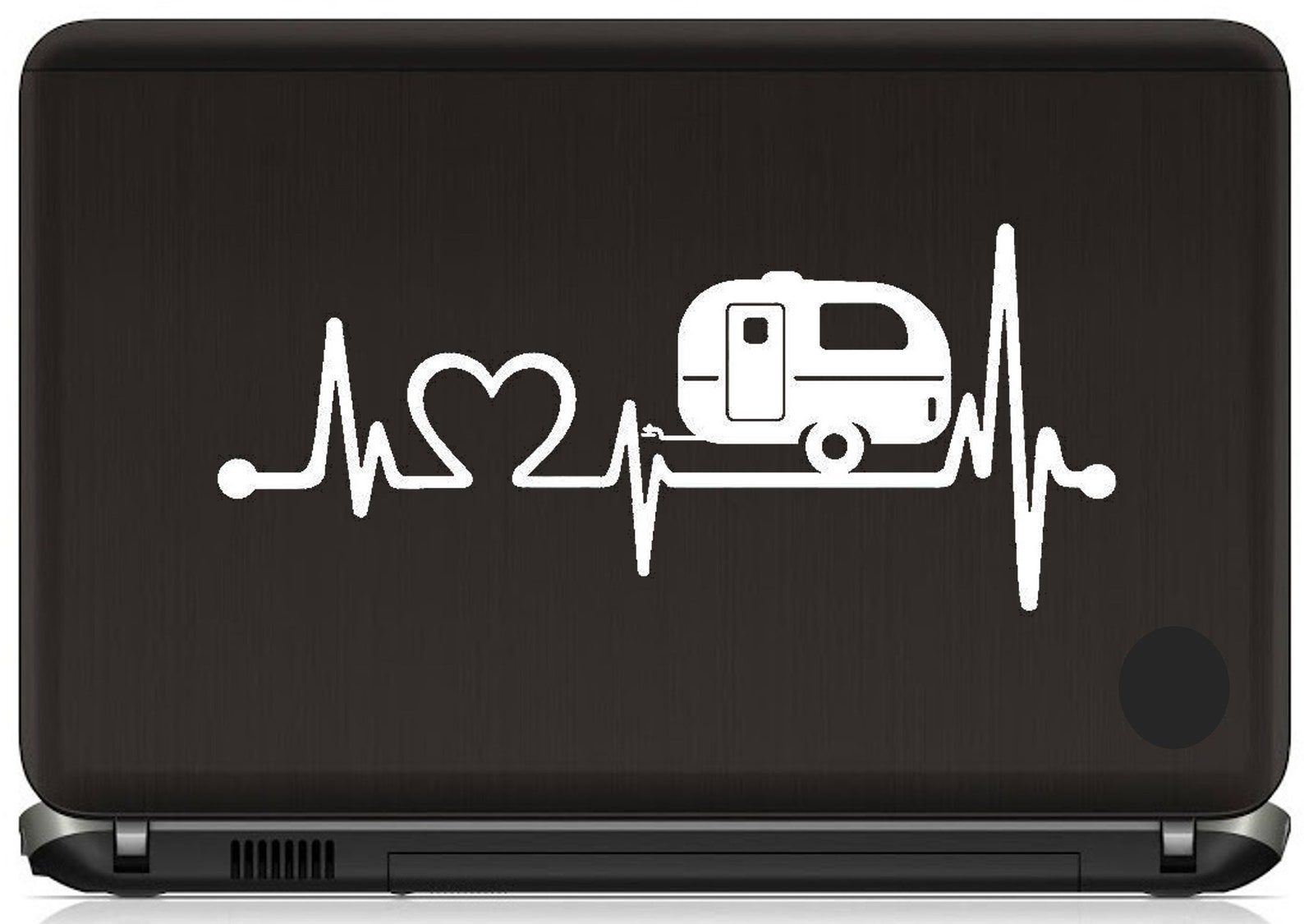 Teardrop Camper Decal | Teardrop Camper Travel Trailer Heartbeat ...
