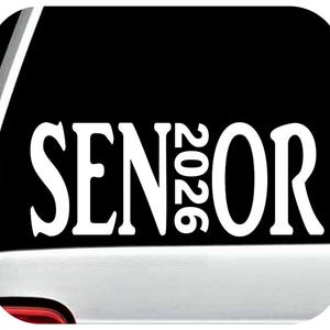 Class of 2026 Car Sticker - Etsy