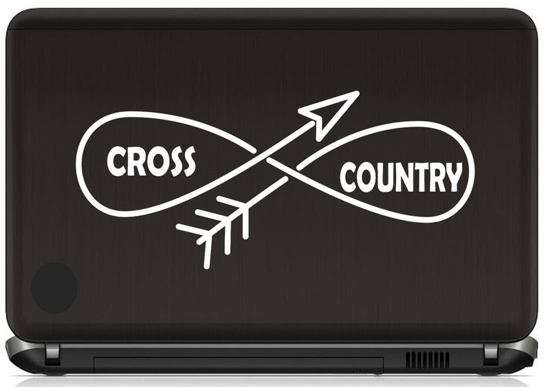 Cross Country Infinity Arrow Decal for Car Track and Field - Etsy