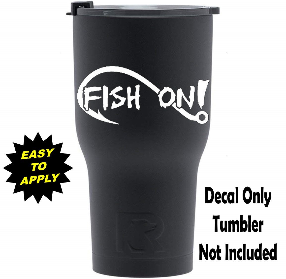 Fish On Decal Fishing Sticker for Car Truck Boat Trailer | Etsy