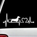 Border Collie Heartbeat Lifeline Paw Decal Sticker for Car - Etsy