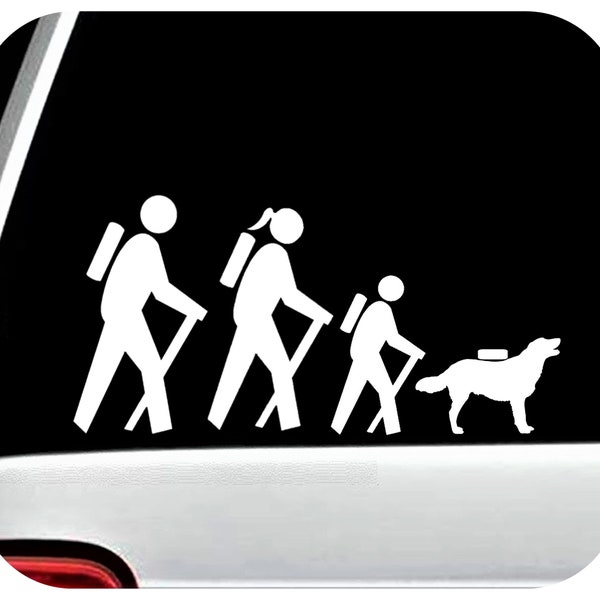 Hiking Car Window Decals - Etsy