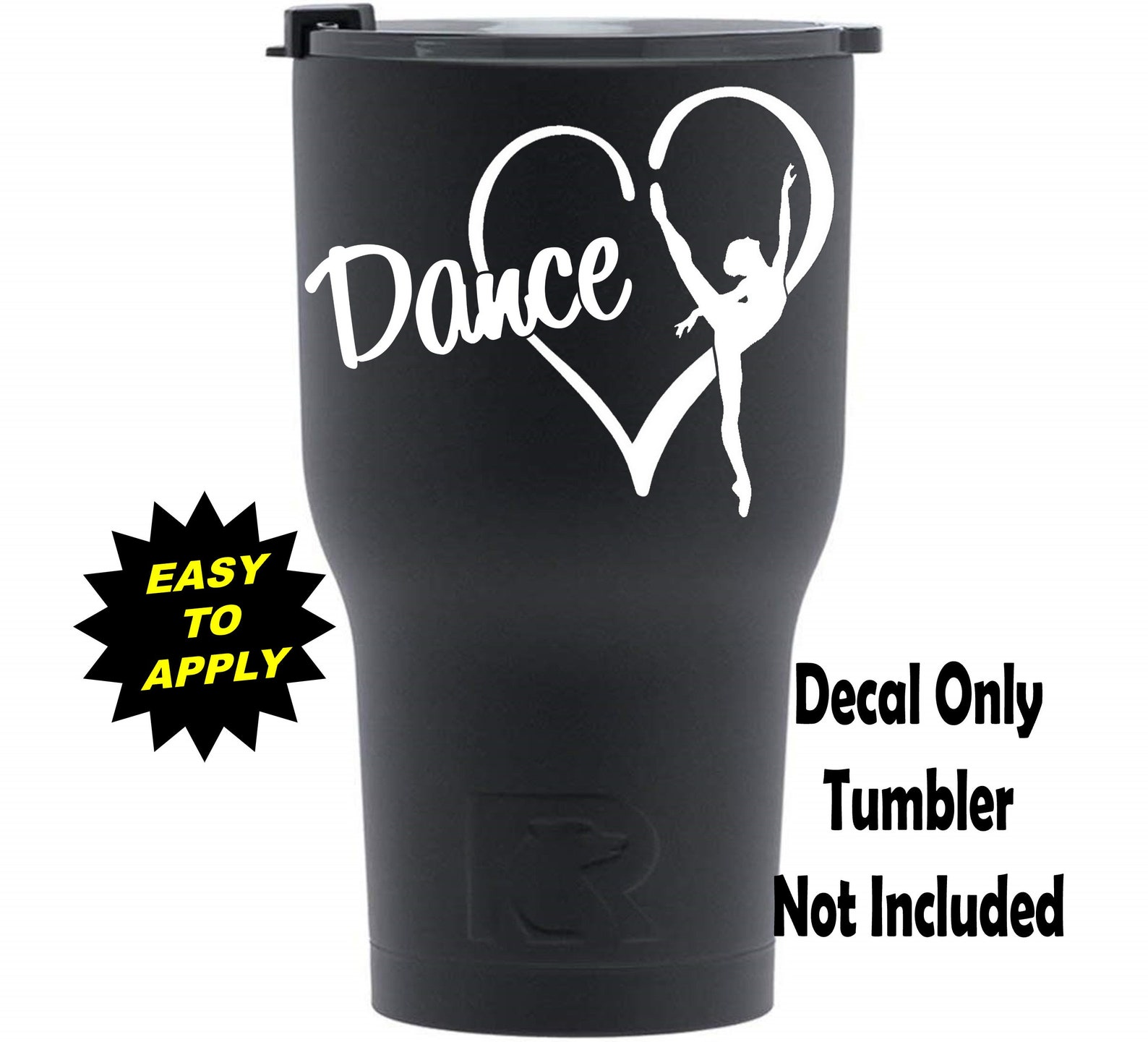 Dancing Ballerina Decal Sticker | Ballerina Dance Decal | Love to Dance ...