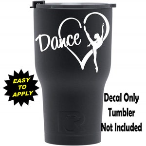 Dancing Ballerina Decal Sticker | Ballerina Dance Decal | Love to Dance ...