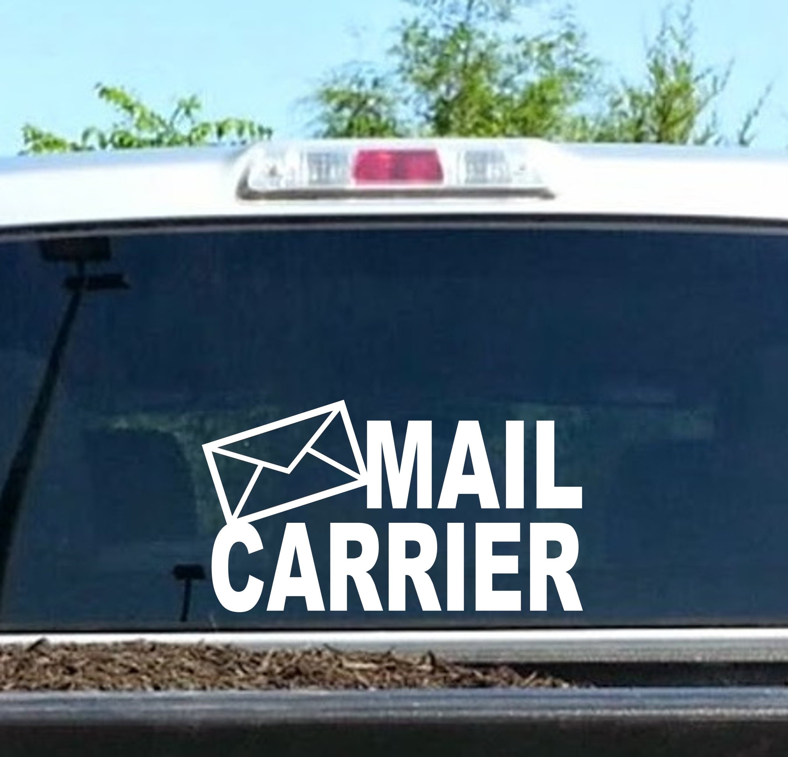 US Mail Carrier Decal Sticker for Car Window BG 692 | Etsy