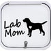 Lab Mom Decal for Car Window | Labrador Retriever Decal Sticker | L1012 ...