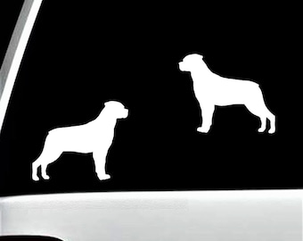 Rottweiler Rottie Decal Sticker for Car Window Rottweiler | Etsy