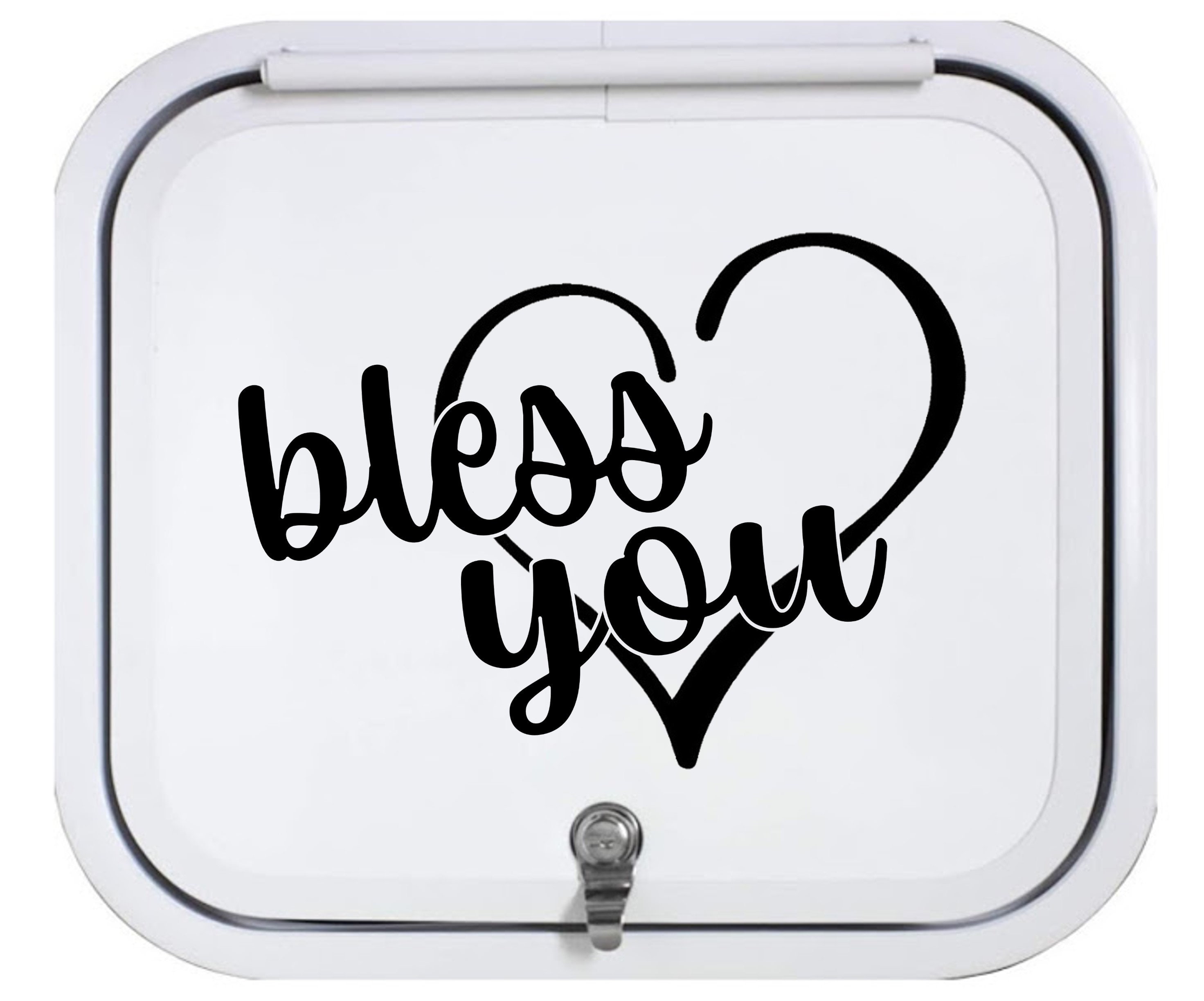 Bless You Vinyl Decal, Bless You Sticker for Mirror | BG 941 - Etsy