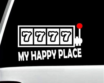 Slot Machine Decal - Etsy