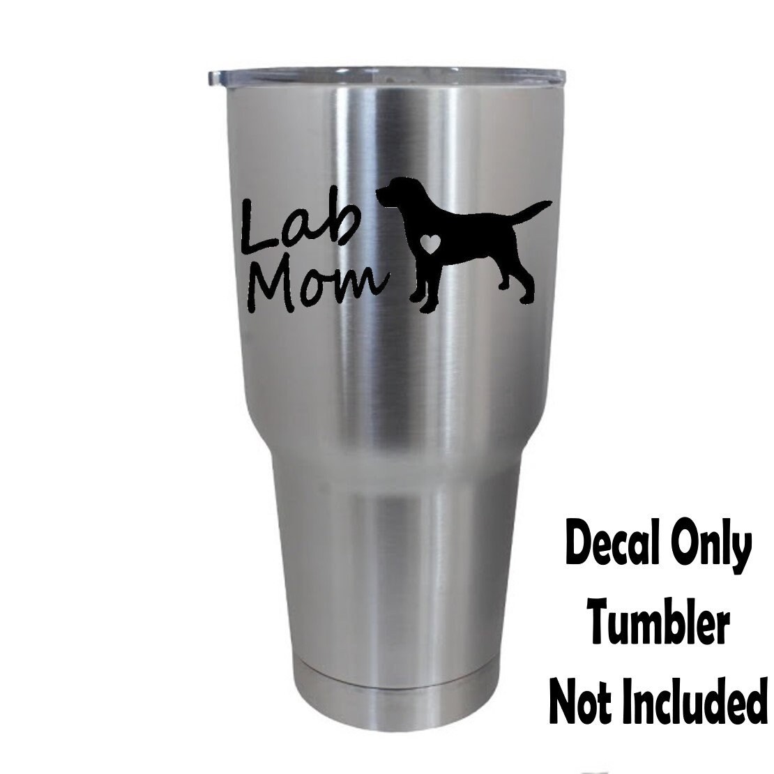 Lab Mom Decal for Car Window Labrador Retriever Decal | Etsy