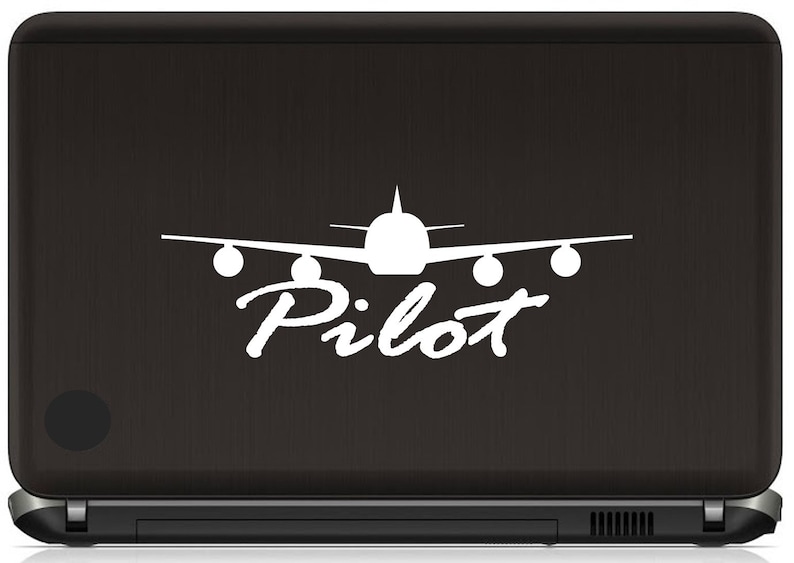 Airplane Pilot Decal Sticker for Car Window 8 Inch BG 375 - Etsy
