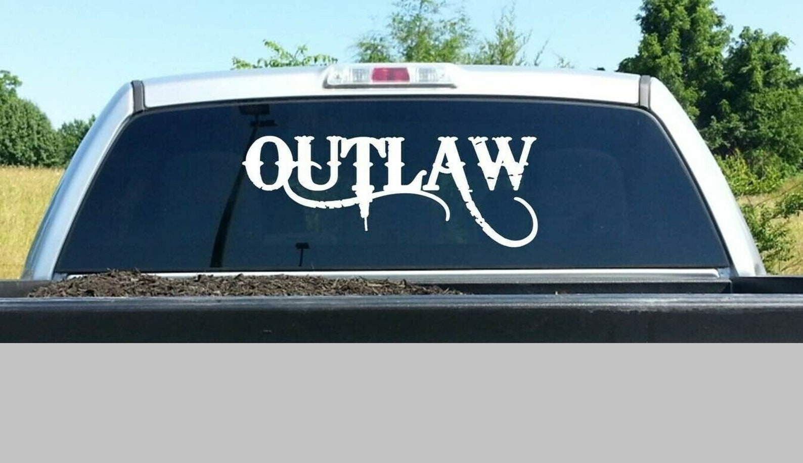 Outlaw Decal Sticker for Truck SUV Van Boat Western Art 26.50 - Etsy
