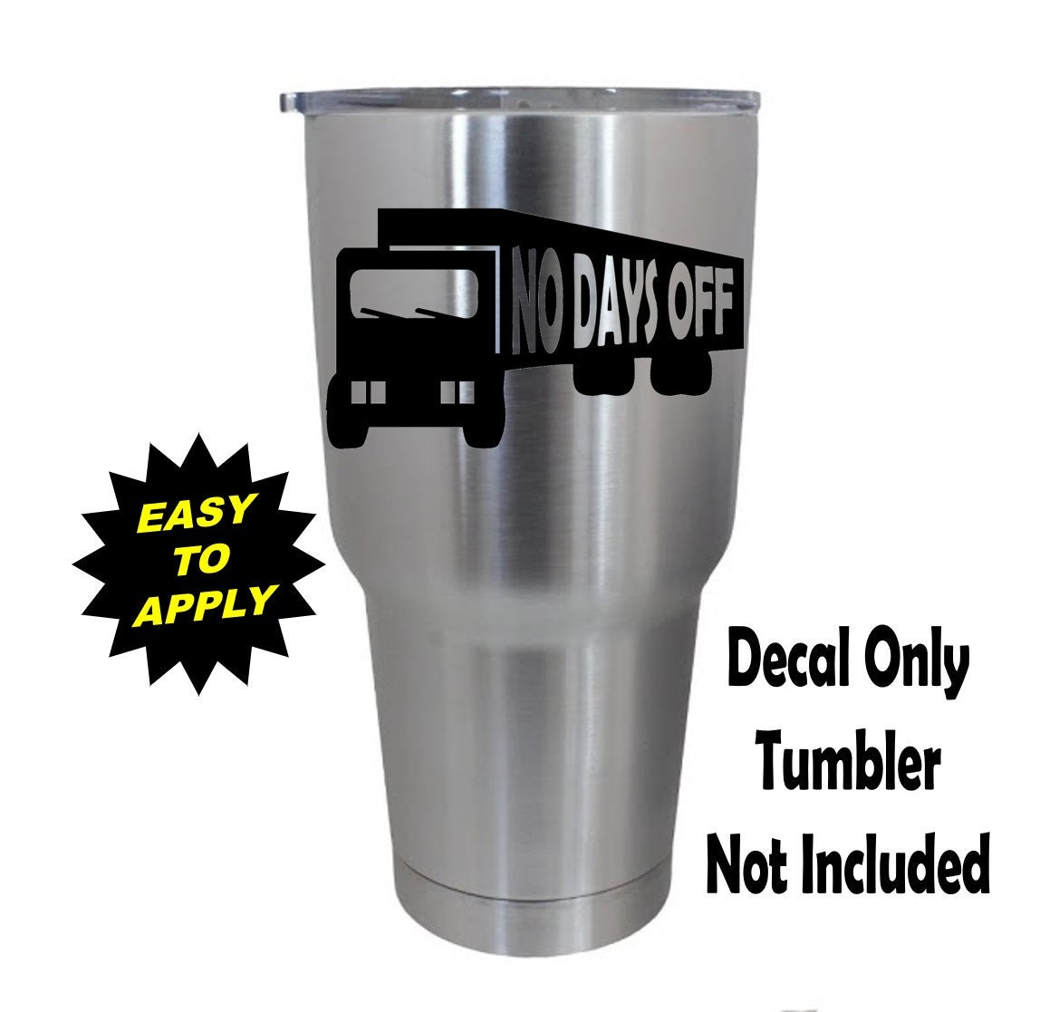 Trucker Truck Driver Appreciation Decal Sticker for Car Window | Etsy