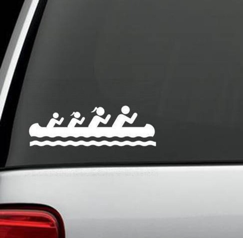 Canoe Family Decal Sticker for Car Truck Suv Van Boat Kayak - Etsy