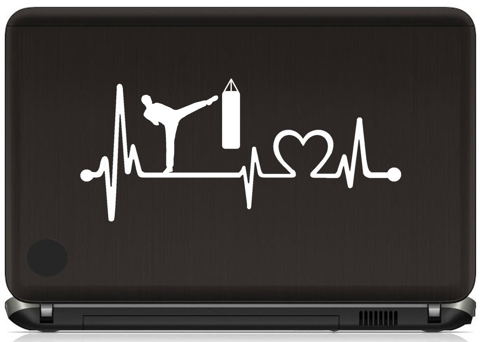 Kickboxing Cardio Boxing Heartbeat Lifeline Decal Sticker for - Etsy