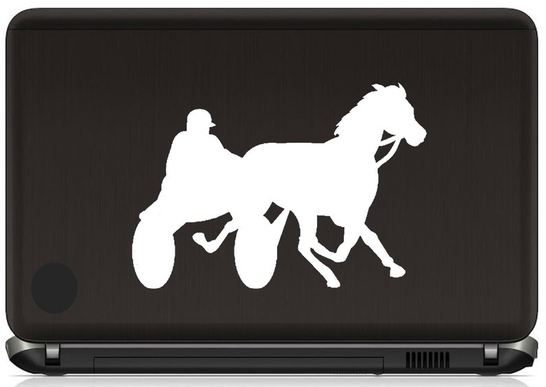 Harness Horse Racing Decal Sticker for Car Window Jockey Sulky | Etsy