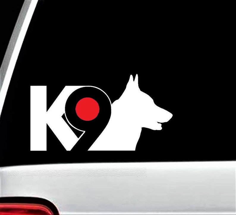 K-9 German Shepherd K9 Dog Decal Sticker for Car Window B1103 - Etsy