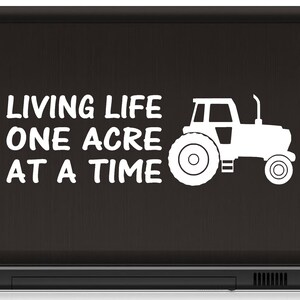 Farm Tractor Decal Sticker for Truck Window | Farming Decal Sticker ...