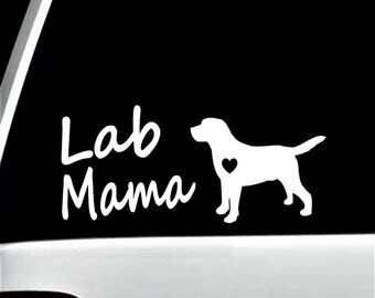 Labrador Retriever Heartbeat Decal Sticker Lab Decal for Car | Etsy