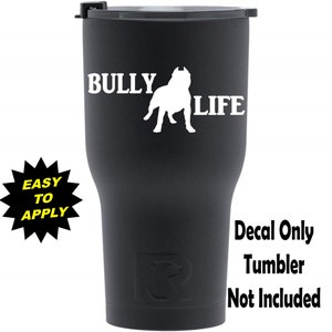 Pit Bull Pitbull Pibble Bully Life Decal Sticker | Pit Bull Decal for ...