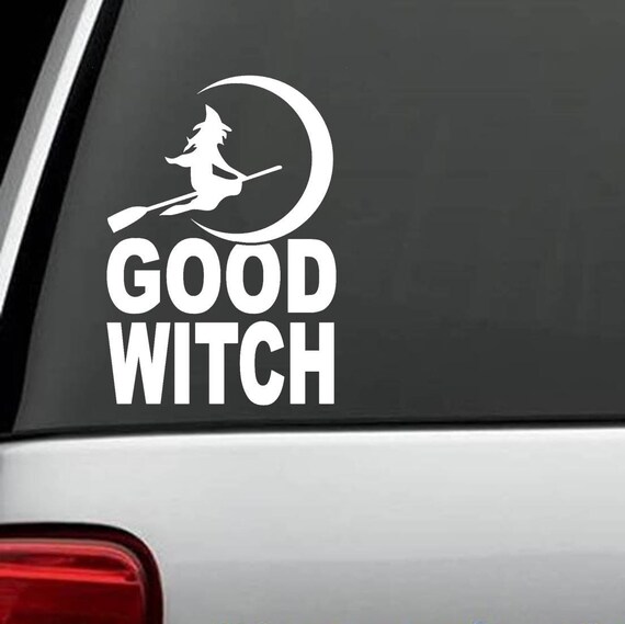 Funny Good Witch Decal Sticker Greek Triple Goddess Pagan | Etsy