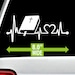 Bible Heartbeat Lifeline Decal Sticker K1162 - Etsy