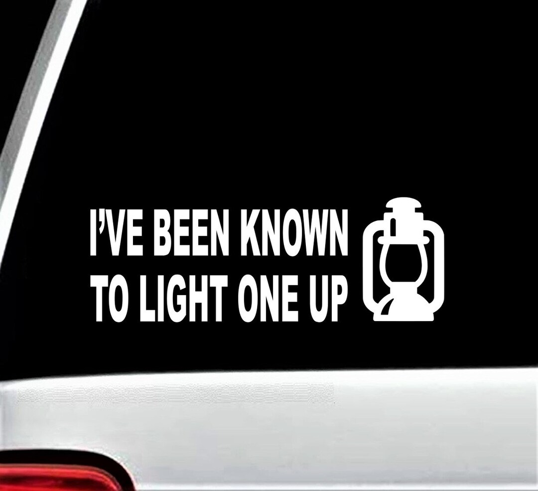 Lantern Collector Decal Sticker for Car Window | Light One up Funny ...