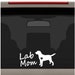 Lab Mom Decal for Car Window | Labrador Retriever Decal Sticker | L1012 ...