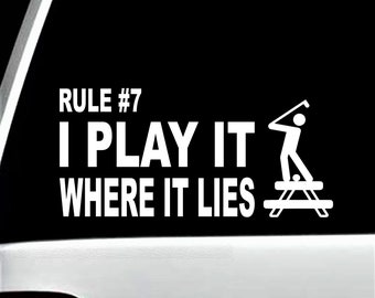 Funny Car Rules - Etsy