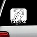 Hair Stylist Decal for Car Window Stylist Decal Sticker Salon Decal 5. ...