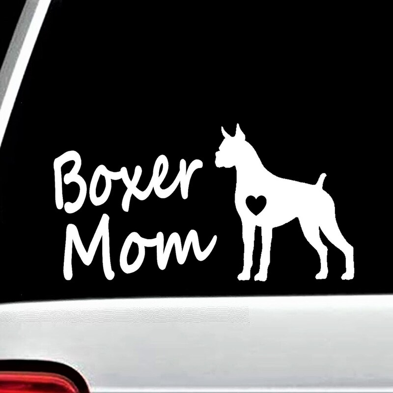 Boxer Dog Decal - Etsy