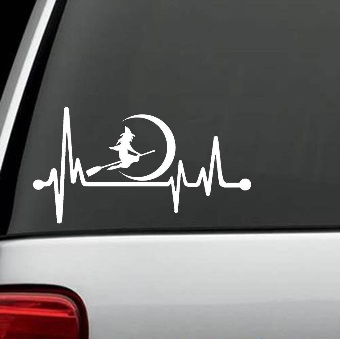 Witchcraft Art Witchcraft Decal for Car Window Witch - Etsy