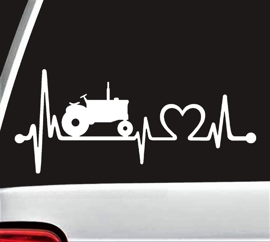 Farm Tractor Decal Sticker for Truck Window Tractor - Etsy