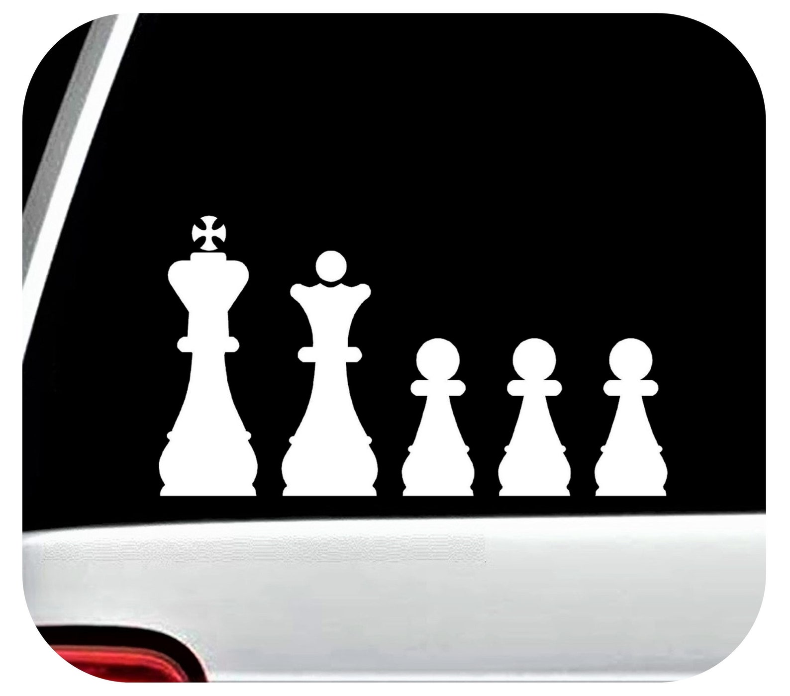 Chess Family Decal Sticker for Car Truck SUV Van Window Mirror - Etsy