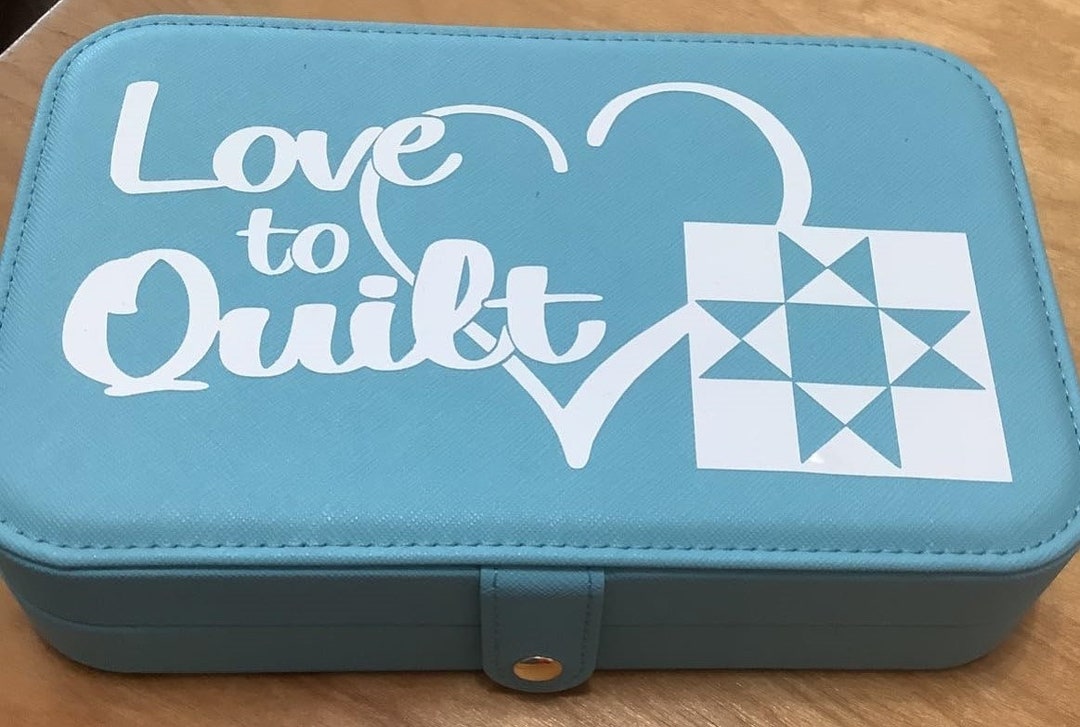 Love to Quilt Quilting Block Decal Sticker for Car Window | BG 797 - Etsy