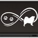 Samoyed Infinity Dog Decal Sticker for Car Truck SUV Van - Etsy