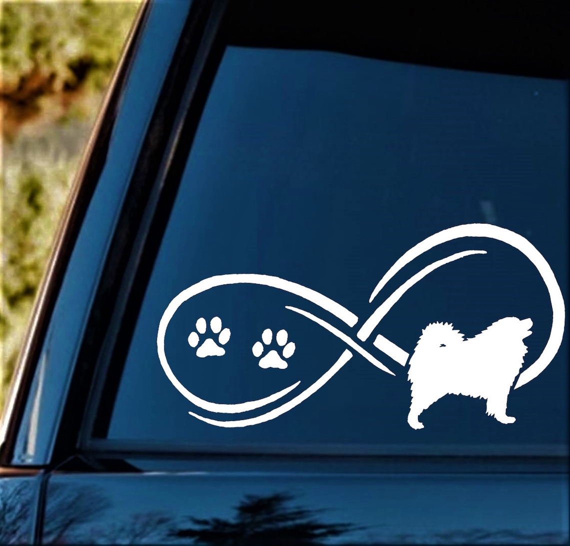 Samoyed Infinity Dog Decal Sticker for Car Truck SUV Van - Etsy