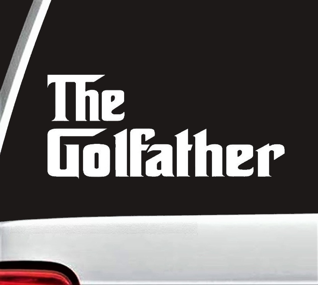 Funny Golf Cart Decal Sticker for Car Truck SUV Van Window or Laptop ...