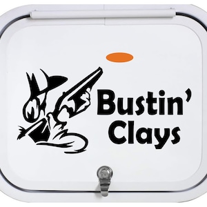 Skeet Sport Trap Shooting Decal Sticker for Car Window BG 857 - Etsy