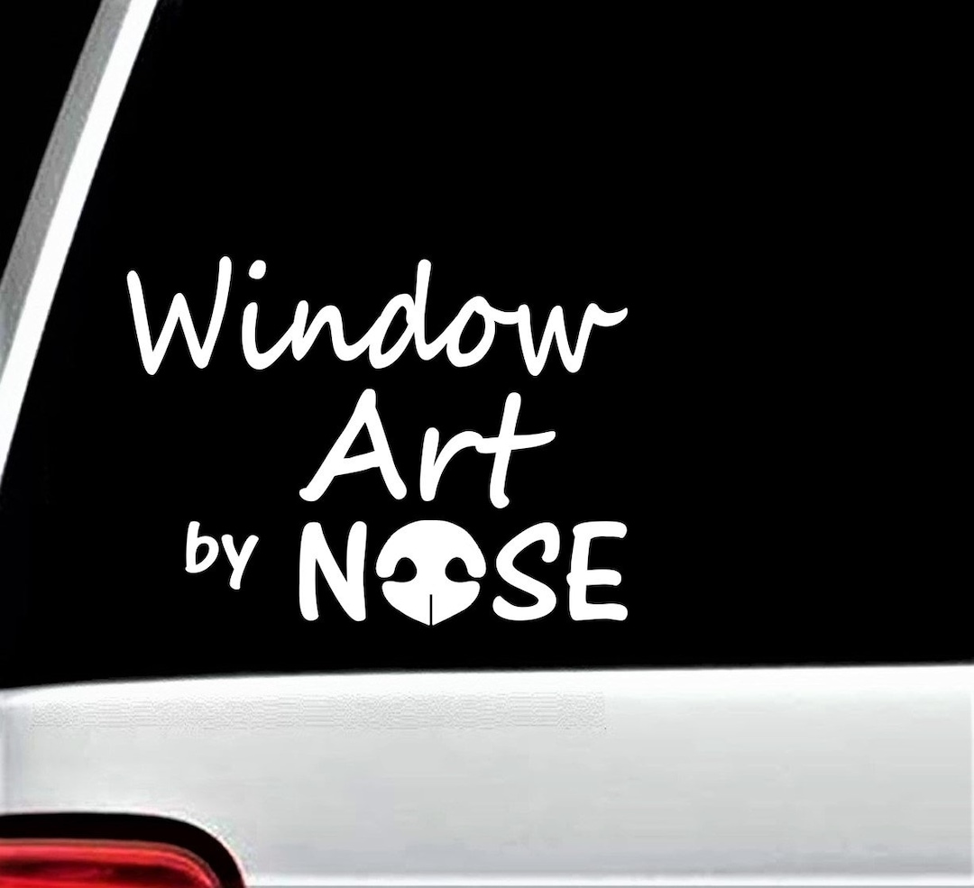 Window Art by Nose Decal Sticker for Car Window | BG 445 | My Windows ...