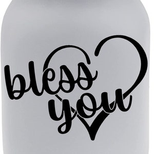 Bless You Vinyl Decal, Bless You Sticker for Mirror | BG 941 - Etsy