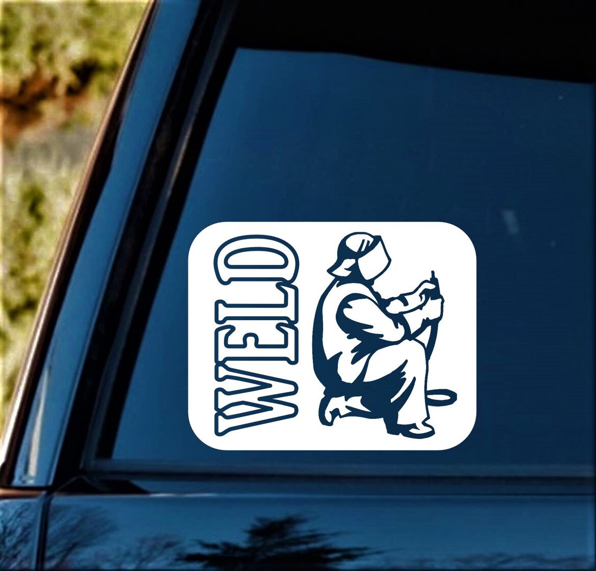 Weld Decal for Car Window Welding Helmet Decal Sticker - Etsy