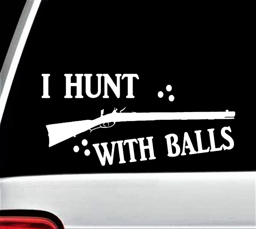 Black Powder Muzzleloader Decal | Black Powder Musket Sticker | Gift ...