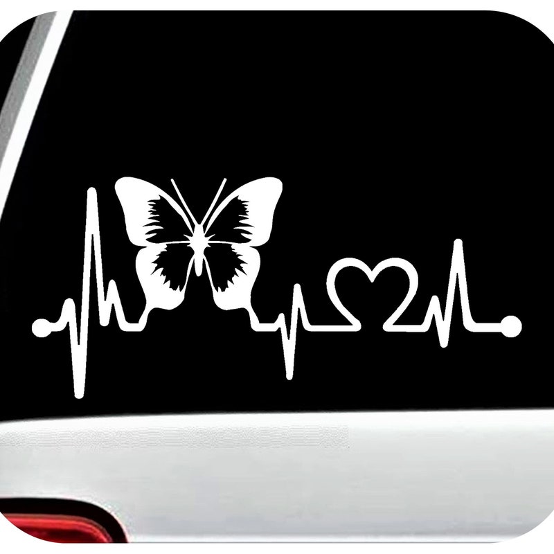 Heart Monitor Stickers - Etsy